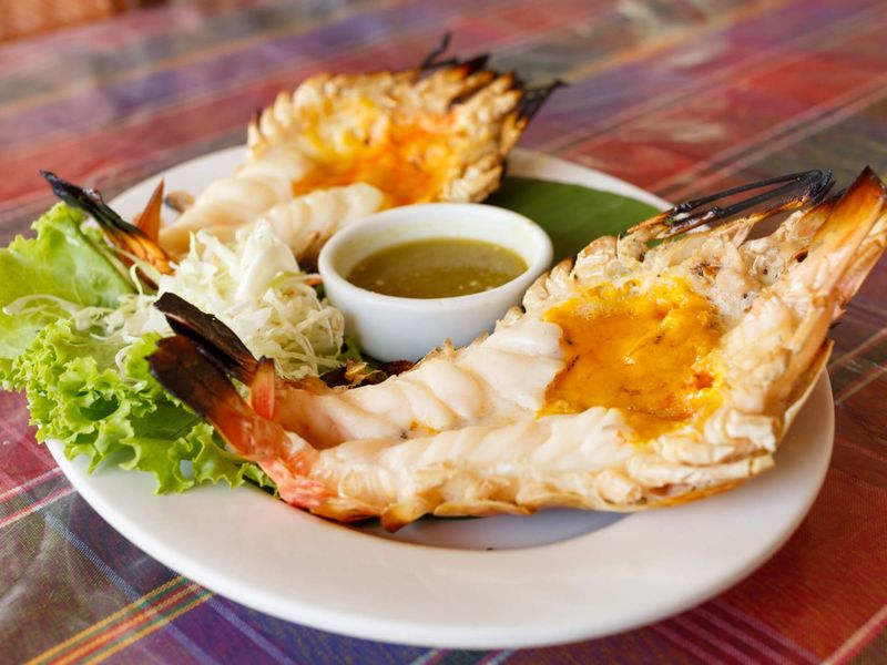 crevette géante de rivière