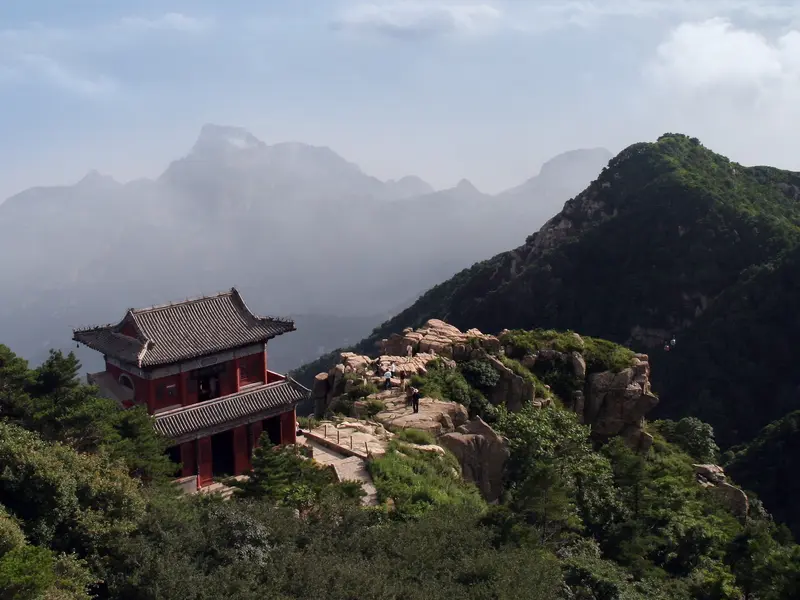 Der heilige Tai Shan in Shandong