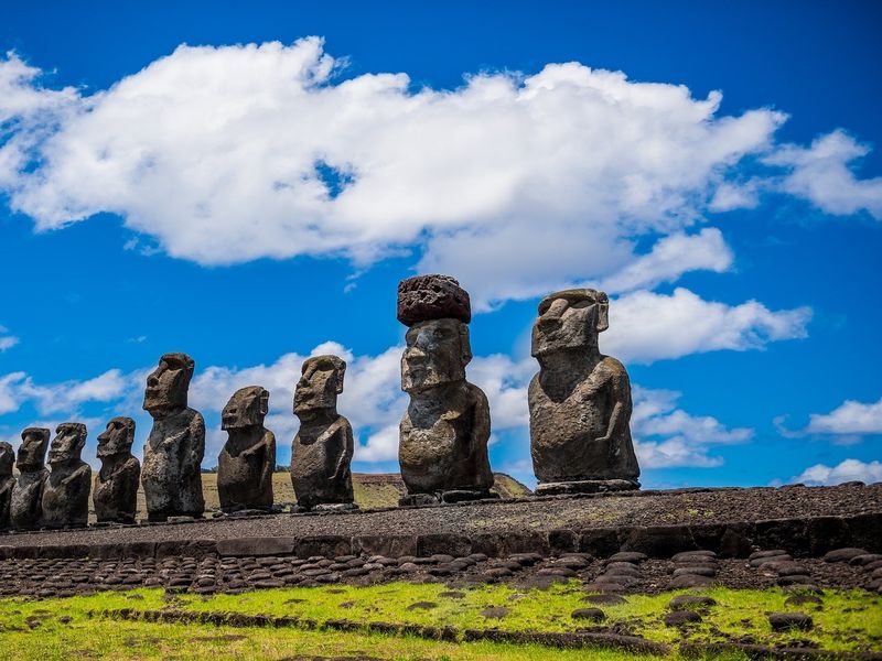 Statues Île de Pâques - Héritage Moai