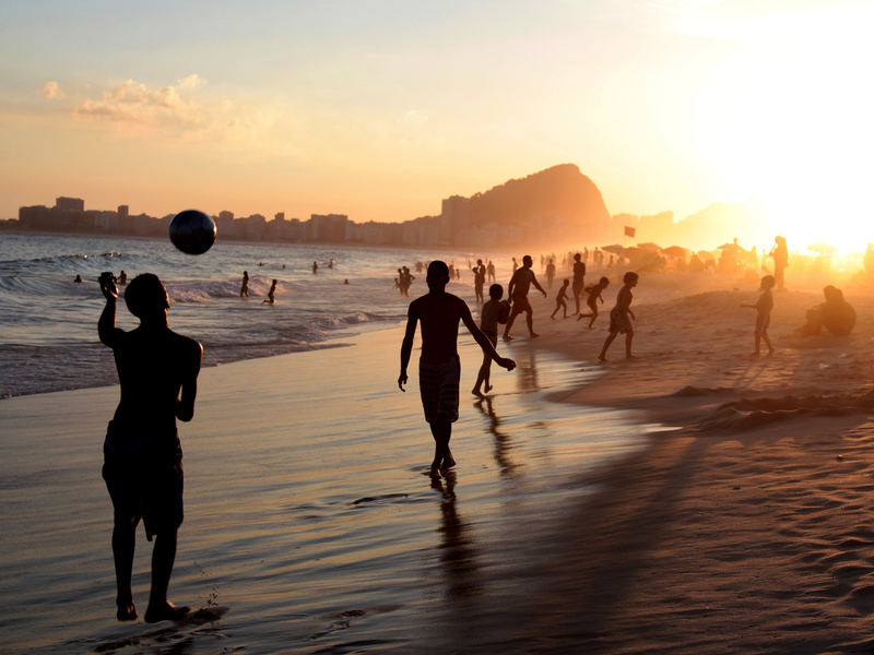 Copacabana Strand - Legendärer Strand