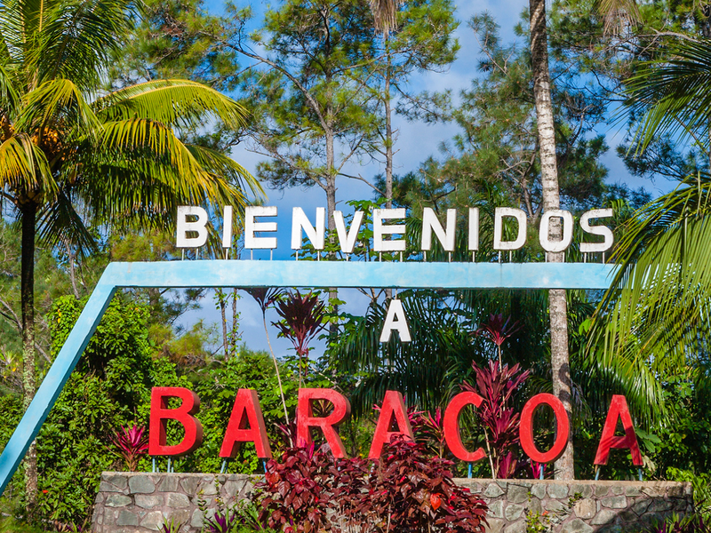 Coco et cacao sur la côte de Baracoa